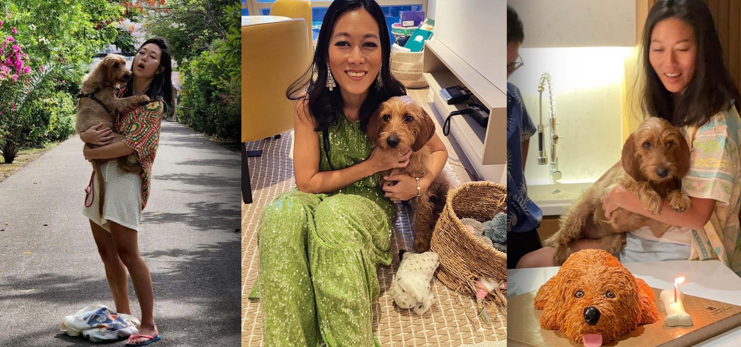 คุณแวว-ธีรวัลคุ์ และน้องสุนัข (น้องพี) กับโมเม้นสุดน่ารักในวันคล้ายวันเกิด!