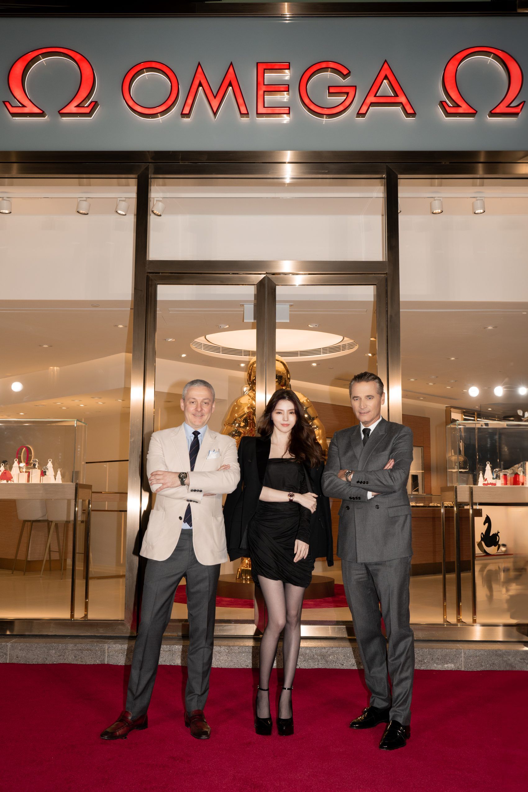 ฮันโซฮี OMEGA แบรนด์แอมฯ ปรากฎตัว ณ ฮ่องกง ร่วมเปิดสองบูติกใหม่