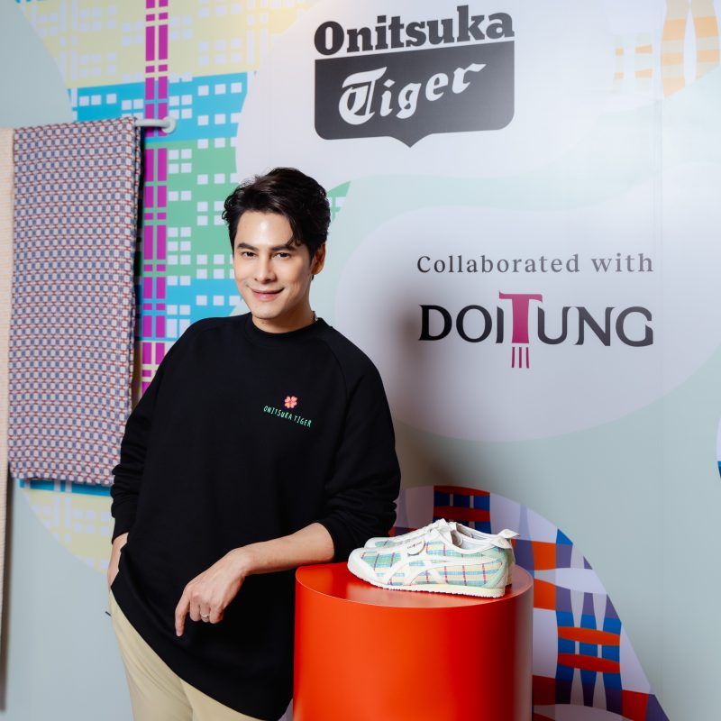 กลับมาอีกครั้ง Onitsuka Tiger DoiTung Collaboration พร้อมผ้าทอลายพิเศษ