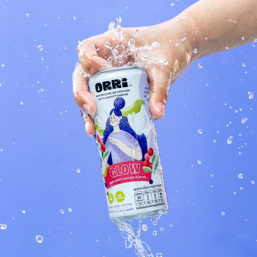 ORRi เครื่องดื่มสปาร์คกลิ้ง พร้อมสารสกัด Adaptogenic เจ้าแรกของไทย
